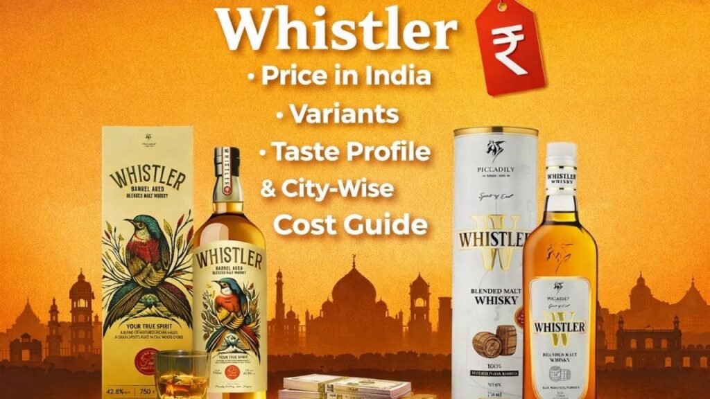 Whistler Whisky Price in India, Variants, Taste Profile & City-Wise ...